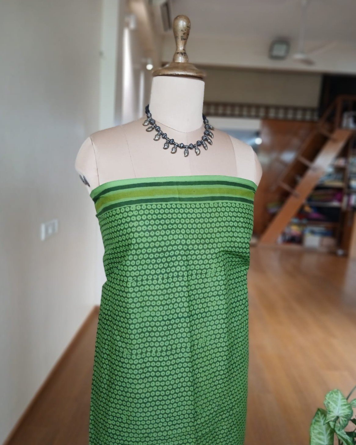 Banjara Blockprint in Mul Cotton from Ahmedabad - (BMCA0001) - The ...