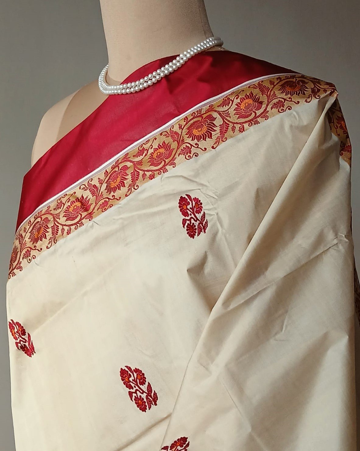 Garad Saree from Murshidabad – (GKSM0006) - The Magic Room