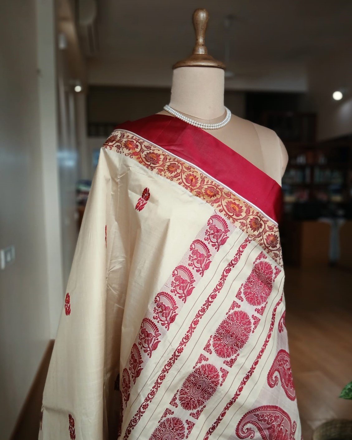 Garad Saree from Murshidabad – (GKSM0006) - The Magic Room
