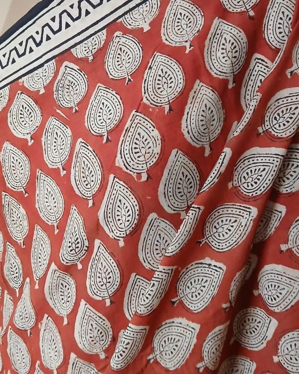 Banjara Blockprint in Mul Cotton from Ahmedabad – (BMCA0008) - The ...