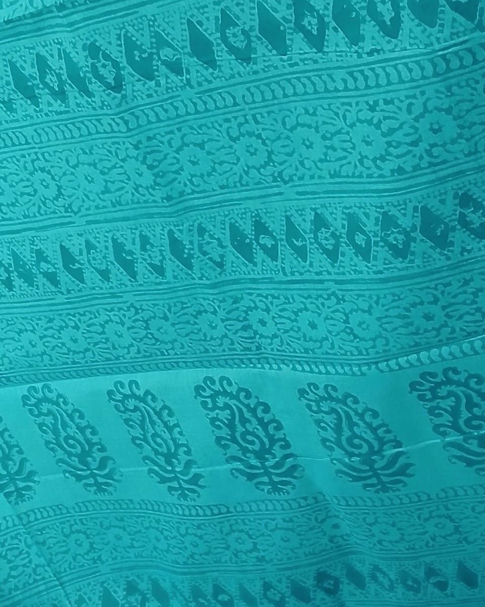 Banjara Blockprint in Mul Cotton from Ahmedabad – (BMCA0010) - The ...