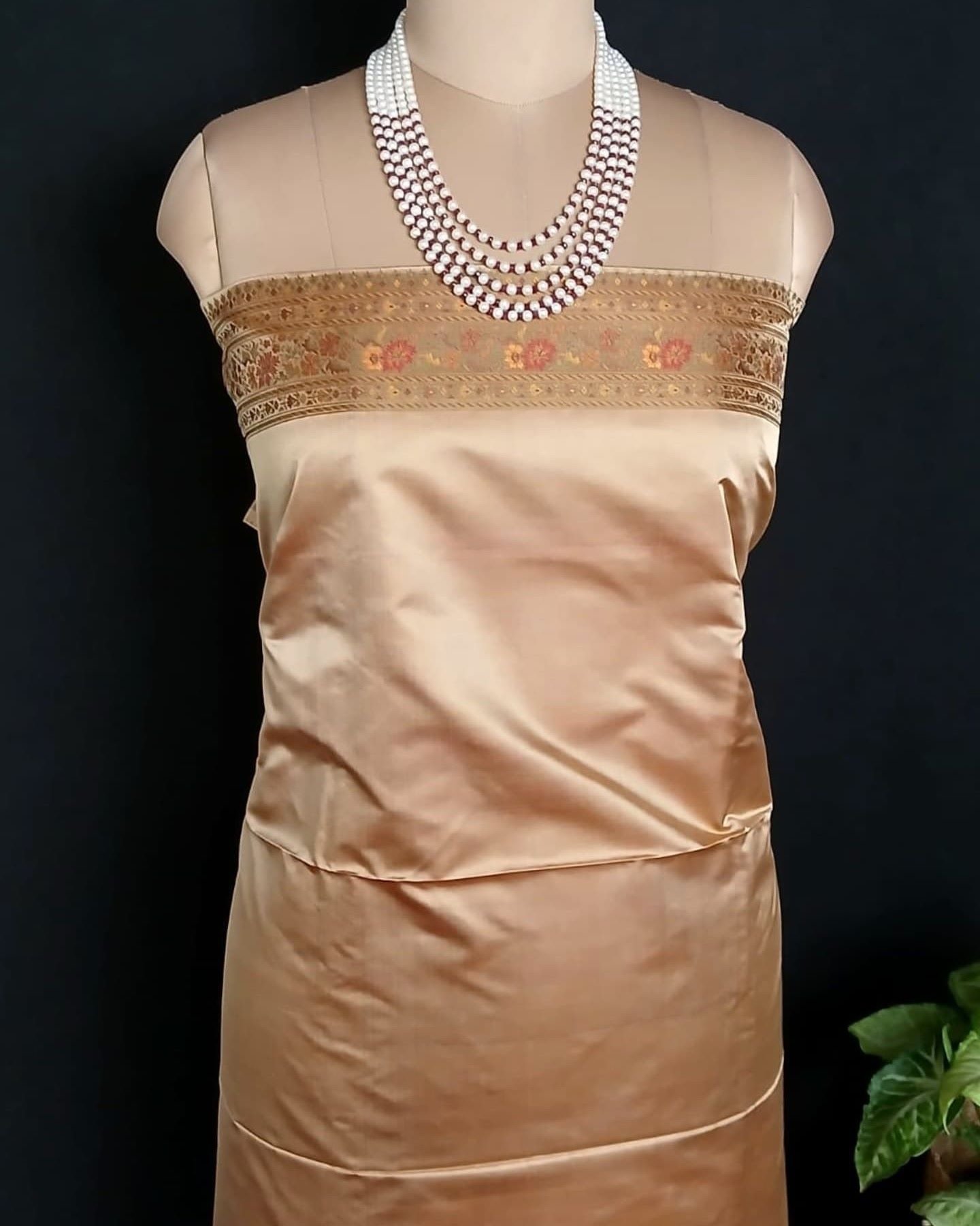 Handloom Himroo in a Butter Soft Pure Mulberry Silk Weave - (HHSS0001 ...