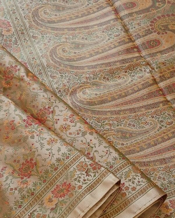 Handloom Himroo in a Butter Soft Pure Mulberry Silk Weave - (HHSS0001 ...