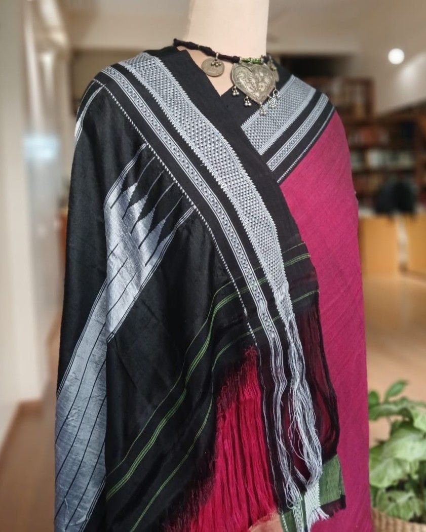 Handloom Ilkal Saree – (ILKA1004) - The Magic Room